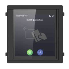Hikvision DS KD TDM Touch Modular Door Station Alle Vragen Credex