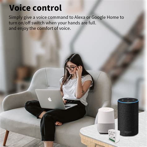 16A Tuya Mini DIY Smart Switch Wi Fi APP Remote Bidirectional Control Support Alexa Google Home