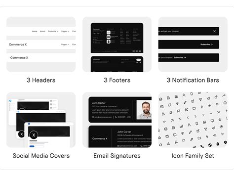 Commerce X Website Page Template For Webflow