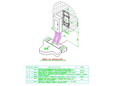 Switchboard In Autocad Cad Download 57 06 Kb Bibliocad
