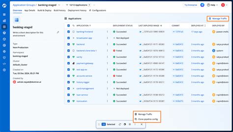 Application Groups One Click Build And Deploy Microservices Devtron