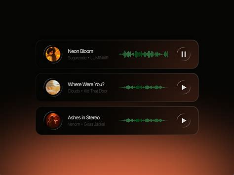 Spotify Player Free Ui Component By Roman Avshalumov — Framer Marketplace