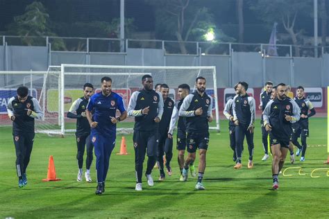 الأهلي يعود للتدريبات استعدادا لمواجهة شباب بلوزداد الجزائري