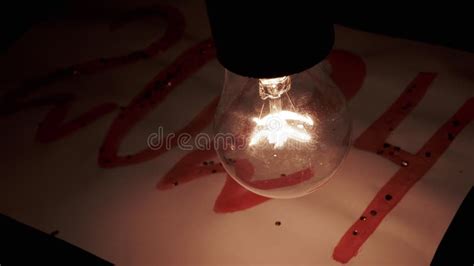 The Inscription Sex Red In The Dark Is Highlighted Motion Graphics Stock Video Video Of Adult