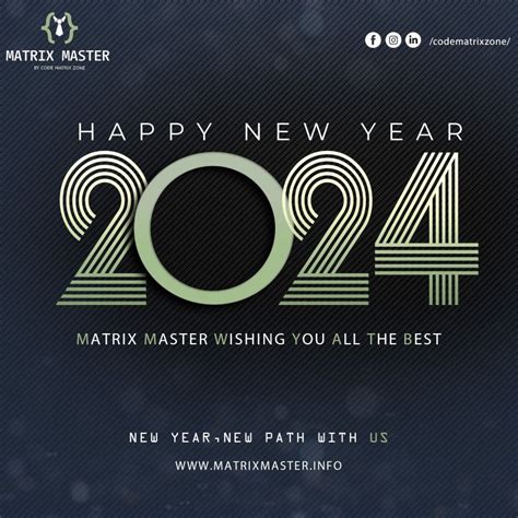 code matrix zone on linkedin codematrixzone newyear2024 techinnovation coderevolution