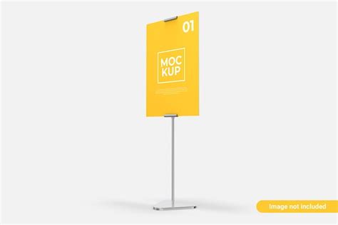Maqueta De Banner De Pie Archivo Psd Premium