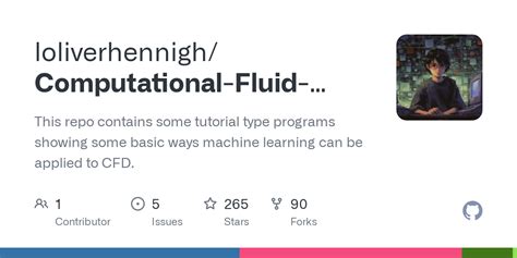 Github Loliverhennigh Computational Fluid Dynamics Machine Learning Examples This Repo