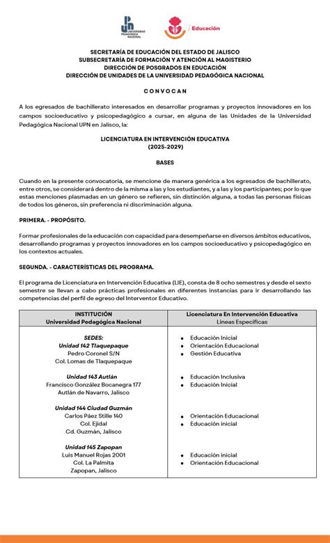Se Informa A Todos Nuestros Coordinación Lie Upn 142 Facebook