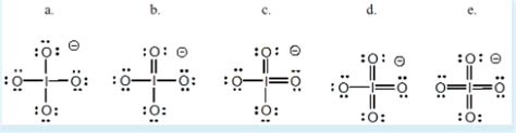 Solved Select the Lewis structure in which formal charges | Chegg.com