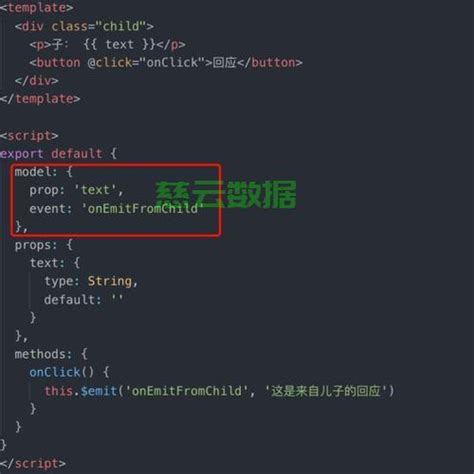 vue 和 vue 在自定义组件中如何使用v model 技术分享 云服务器