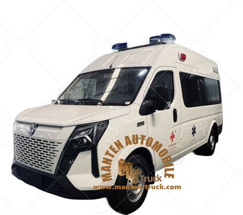 dongfeng electric ambulance car for icu transit medical emergency