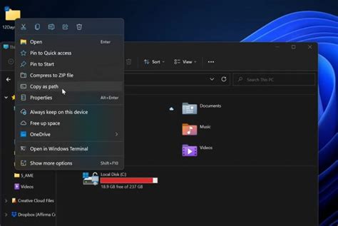 Windows 11 Lets You Easily Copy Your File Or Folders Path In File Explorer
