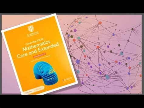 Igcse Mathematics Course Book Core And Extended Fourth Cambridge