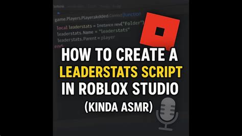 Roblox Studio Tutorial: How to Set Up Leaderstats - YouTube