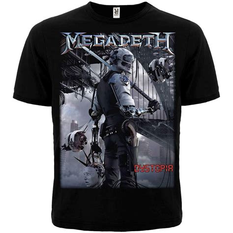 Футболка Megadeth Dystopia - купить мужские/женские Футболки с группой ...