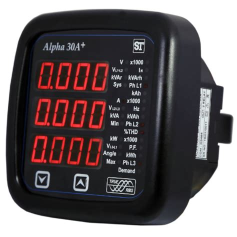 Sifam Tinsley Alpha 30A Multifunction Power Energy Meter W RS485