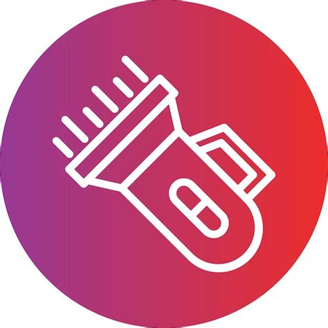 Premium Vector Vector Design Flashlight Icon Style