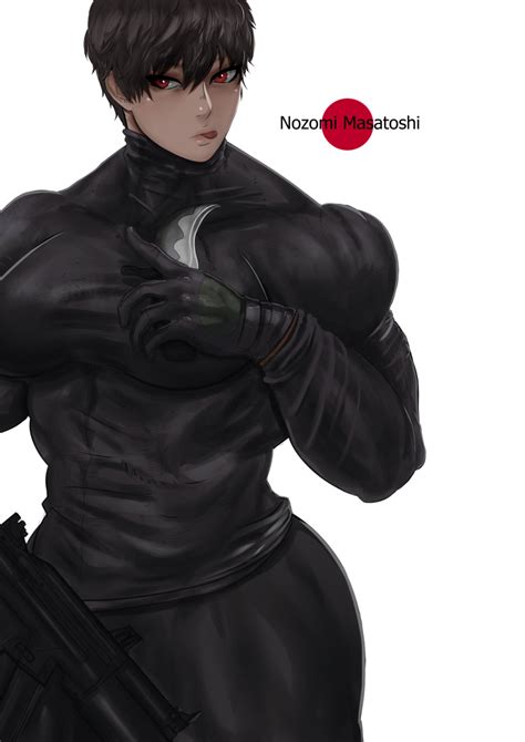 Blue Ogre Original Absurdres Highres 1girl P Abs Black Shirt