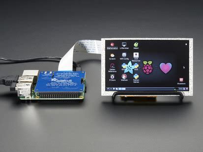 Adafruit Dpi Tft Kippah For Raspberry Pi With Touch Support Id Adafruit Industries