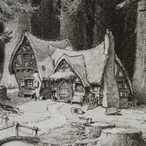 Snow White And The Seven Dwarfs Snow White Discovers Dwarfs House