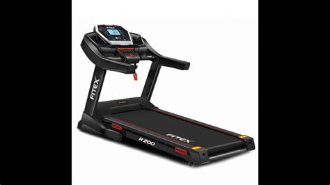 ลู่วิ่งไฟฟ้า Fitex R200 Youtube