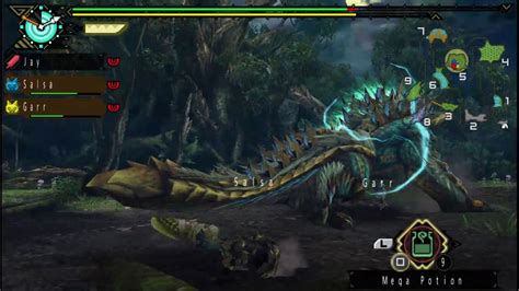 Mhp3rd Hd Zinogre Hunt Youtube