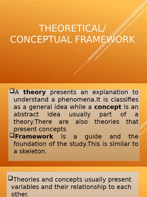 Theoretical Conceptaul Pdf Theory Concept