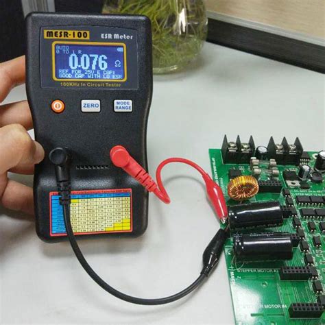 Esr Capacitor Tester In Circuit Boards Circuit Diagram