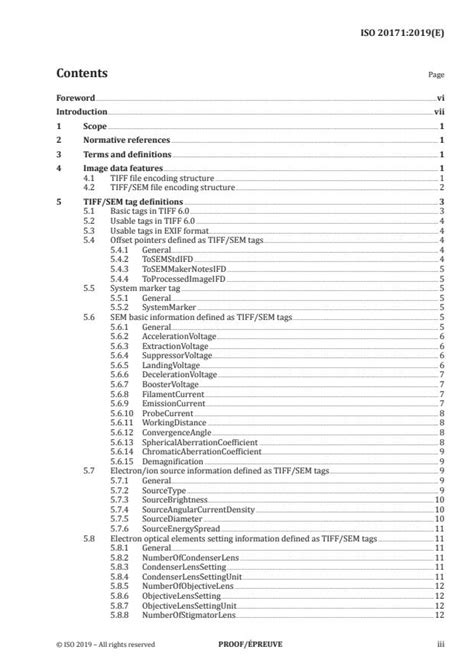 ISO FDIS 20171 Microbeam Analysis Scanning Electron Microscopy Tagged Image File Format For