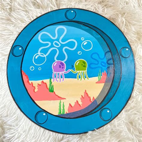 Spongebob Window 🫧🪸 Papir