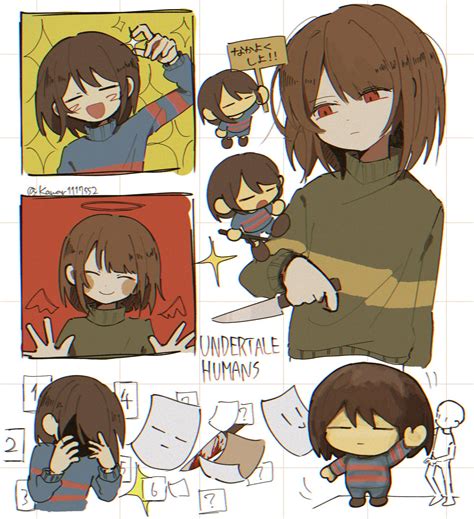 Frisk And Chara Undertale Drawn By Kawar1117552 Danbooru