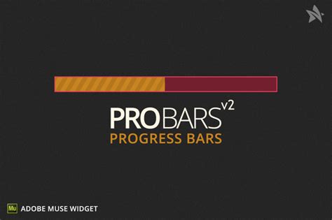 Progress Bars V2 For Adobe Muse