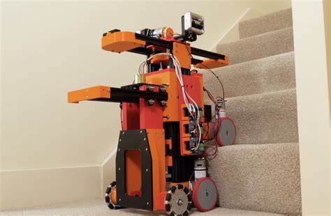 Stair Climbing Cleaning Robot Schematic Diagram Migo Ascender Is The