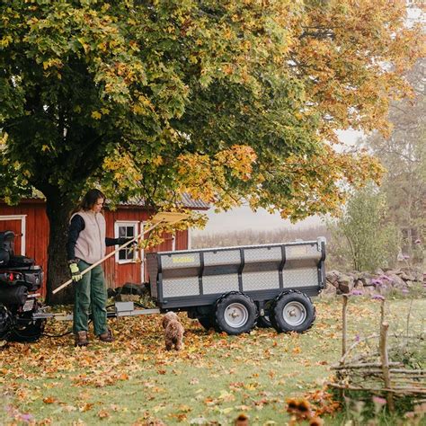 Tippvagn Atv 1420 Kg Med Elhydraulisk Tipp Handla Enkelt Online På