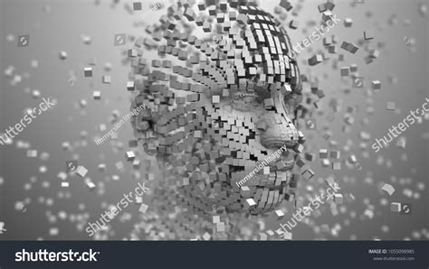 Artificial Intelligence Ai Deep Learning Robot Stock Illustration