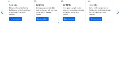 card slider with bootstrap and swiper js