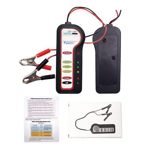 Probador De Batería De Coche De 12v Herramienta De Grandado
