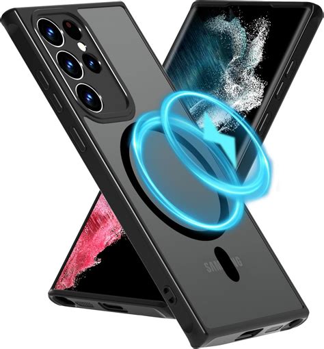 Theyakmer Funda Magnética Para Samsung Galaxy S22 Ultra Compatible