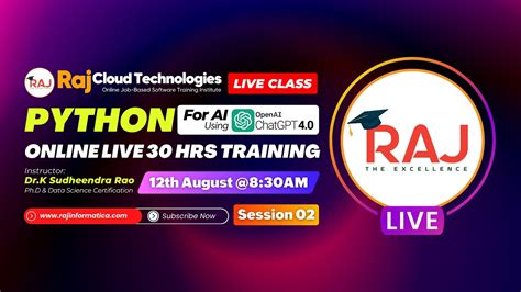 Python For AI With ChatGPT Batch 1 Session 2 By Dr K Sudheendra Rao