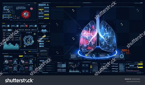 Hud Gui Fui Dashboard Element Ui Stock Vector Royalty Free 1892053660