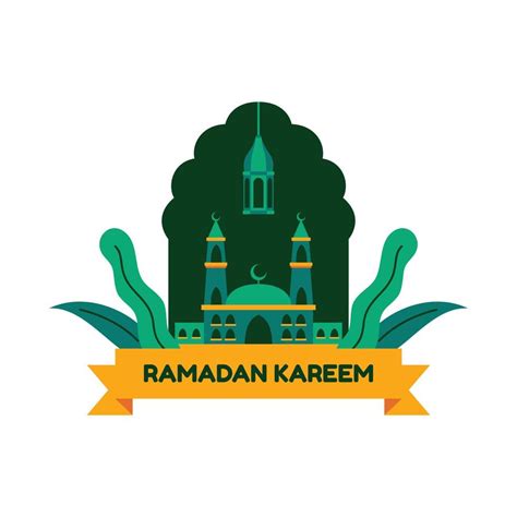 Ramadán Kareem Con Islámico Ilustración Ornamento Ramadán Kareem