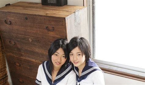 Cute Japanese And Asian School Girls Sakura Aida And Yukari Nakashi