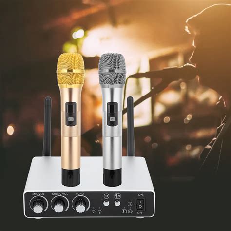 Micrófono Profesional Uhf Professional 1 A Micrófono De Mano Salida De