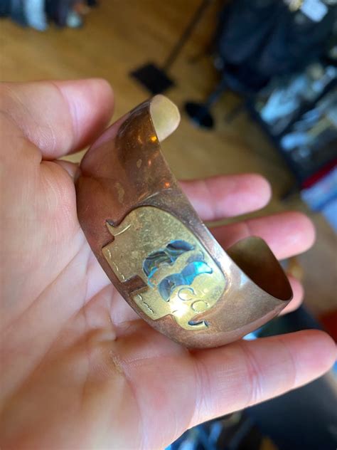 Retro Copper And Brass Gem