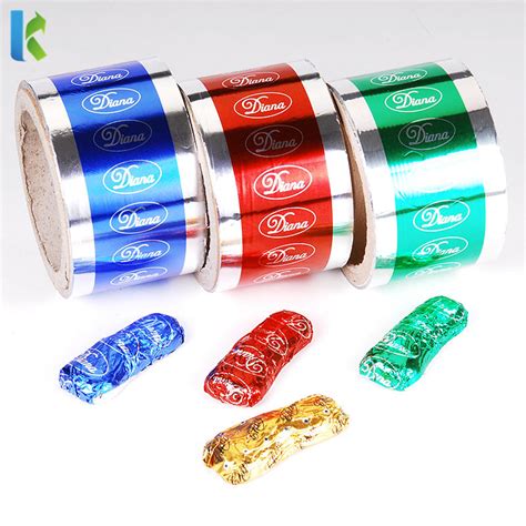 Aluminum Foil Chocolate Wrapper Kolysen