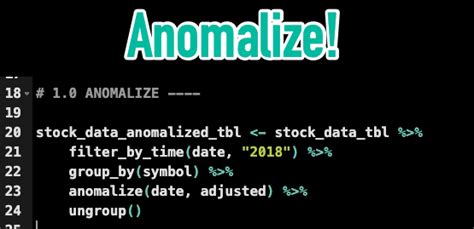 introducing anomalize for timetk in r for time series anomaly