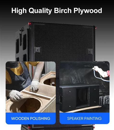 dual 15 inch line array speaker system outdoor show stage wedding 2 3 way double 15 inch passive