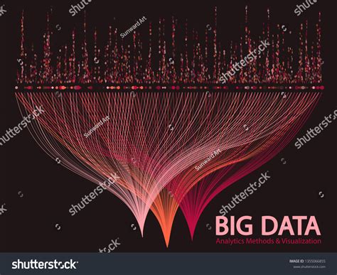 Big Data Analytics Methods Visualization Concept Stock Vector Royalty Free 1355066855
