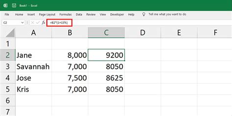 Crear Fórmula De Porcentaje En Excel