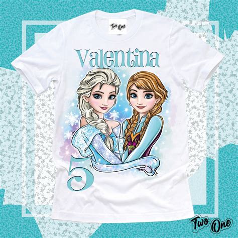 Frozen Custom Birthday Shirtdisney Princess Shirtfrozen Etsy